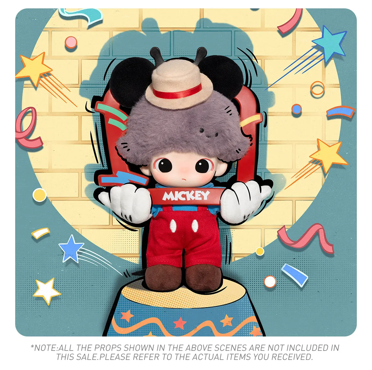 DIMOO WORLD × DISNEY Series-Vinyl Plush Keychain Blind Box - POP MART ...