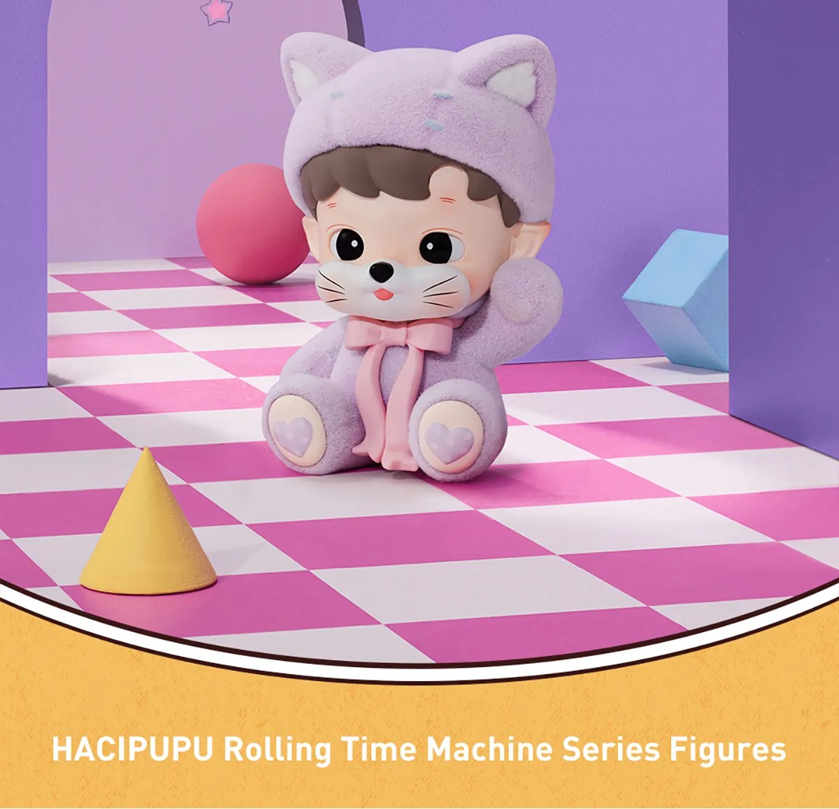 HACIPUPU Rolling Time Machine Series Figures - POP MART (Australia)