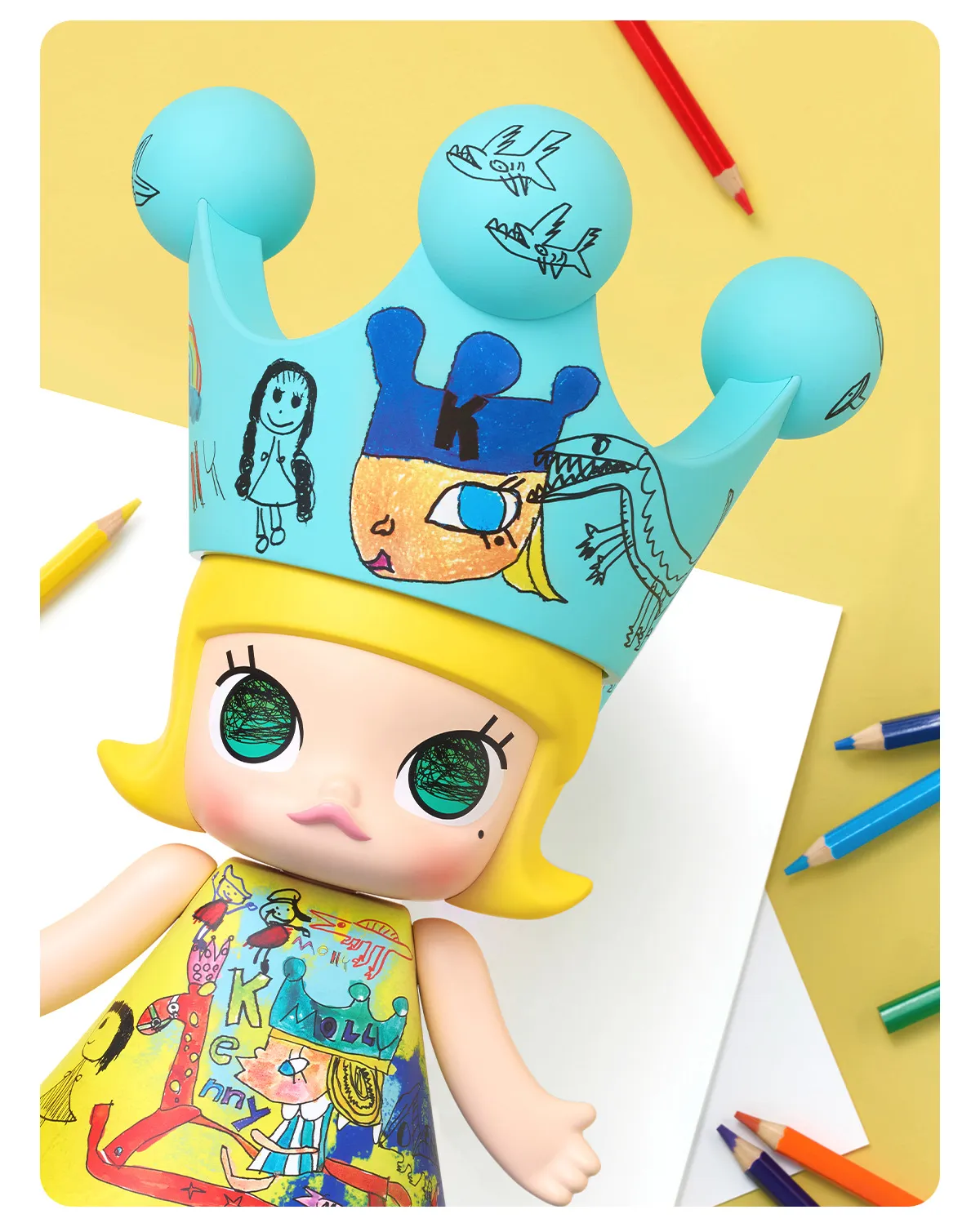 MEGA ROYAL MOLLY 400% Childishness - POP MART (Sweden)