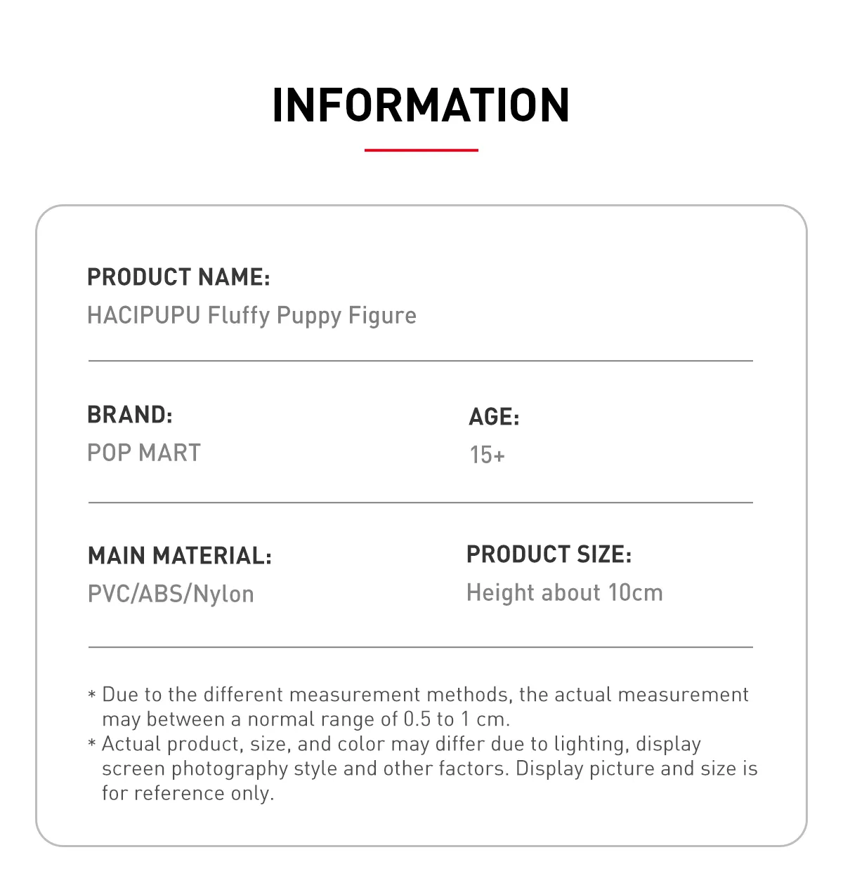 Fluffy Puppy - POP MART (Australia)