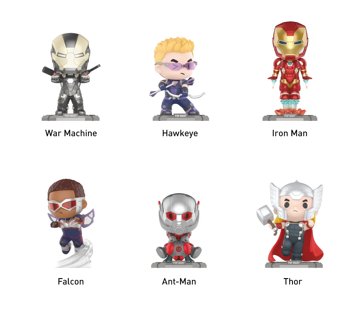 MARVEL The Avengers Series - POP MART (Czech Republic)