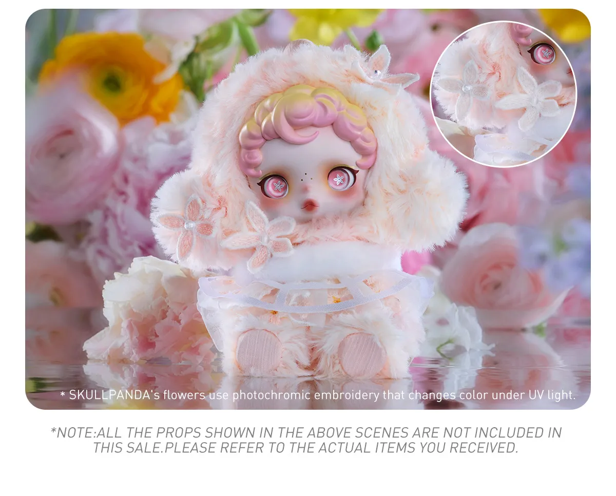 SKULLPANDA L’impressionnisme Series Plush Doll - POP MART (South Korea)