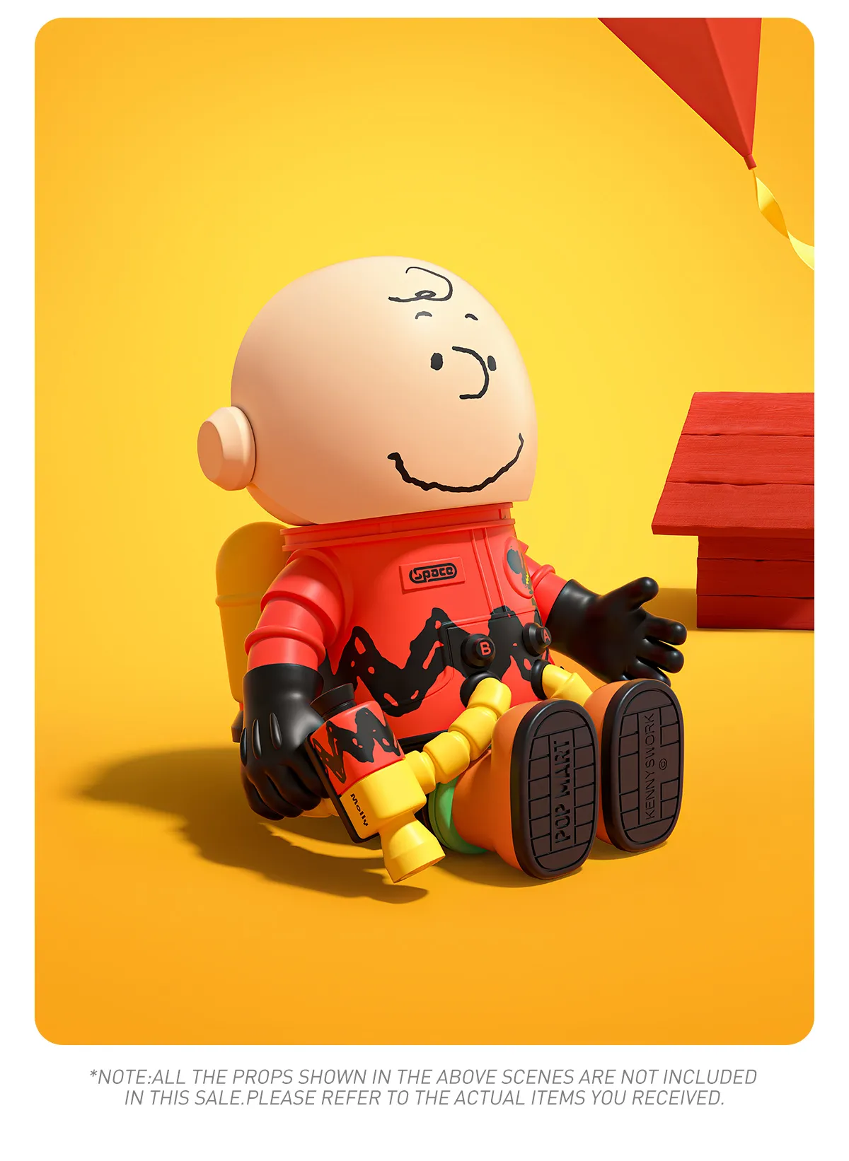 MEGA SPACE MOLLY 100% Charlie Brown & Snoopy - POP MART (Vietnam)