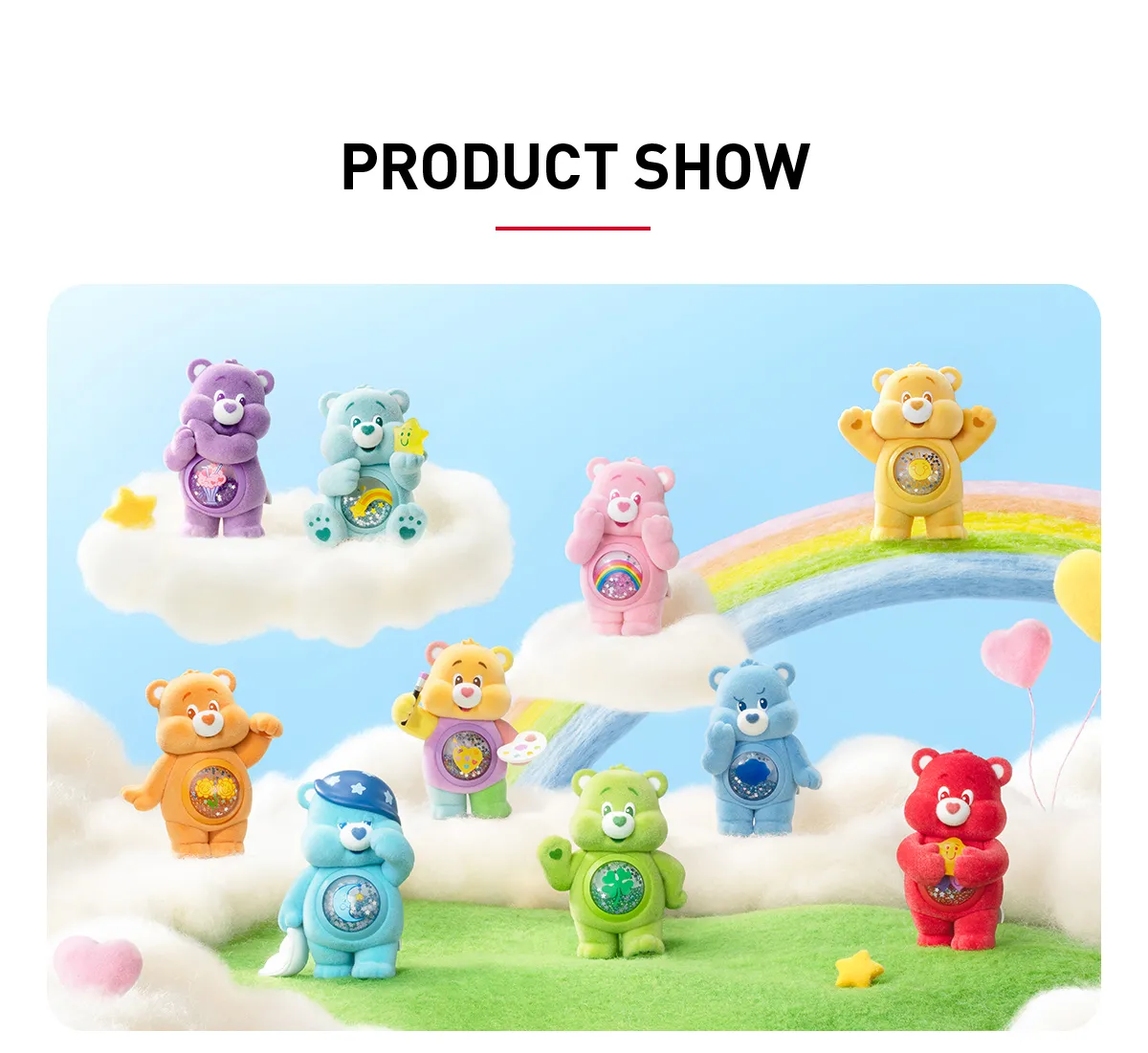 POP NOW:Care Bears Colorful Hugs Series Figures-Copy - POP MART (Malaysia)