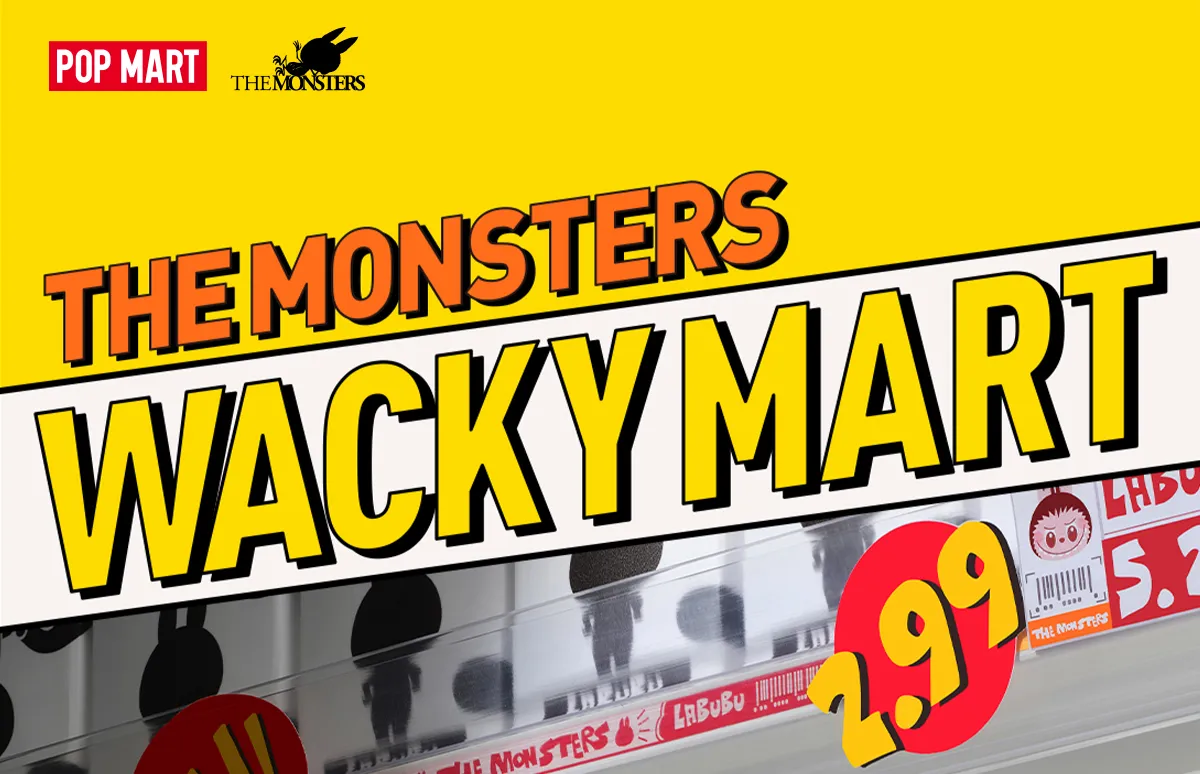POP NOW:THE MONSTERS Wacky Mart Series Figures - POP MART (Singapore)