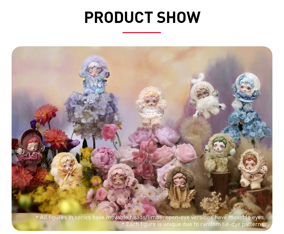 POP NOW:SKULLPANDA L’impressionnisme Series Plush Doll - POP MART ...