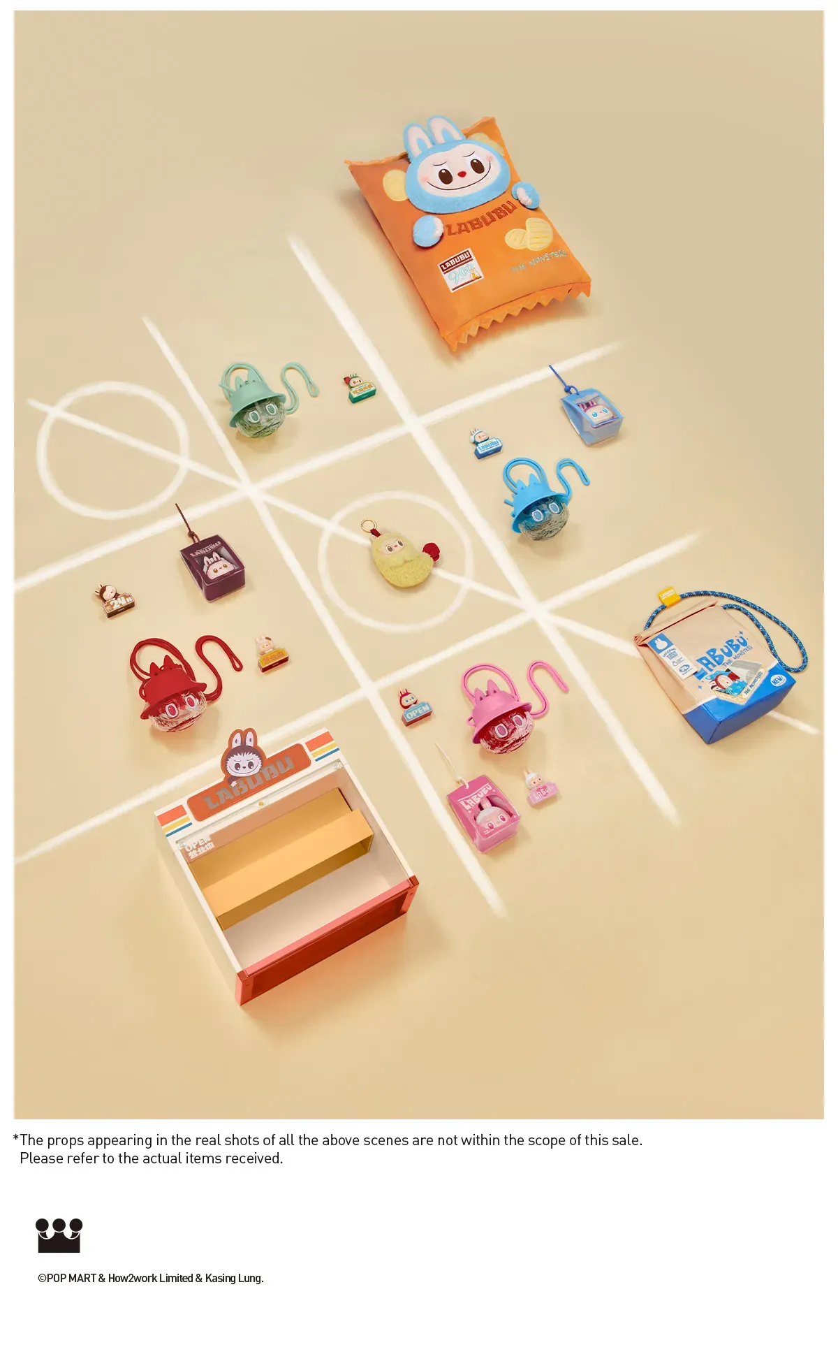 THE MONSTERS Wacky Mart Series-Pillow (Chips) - POP MART (Japan)