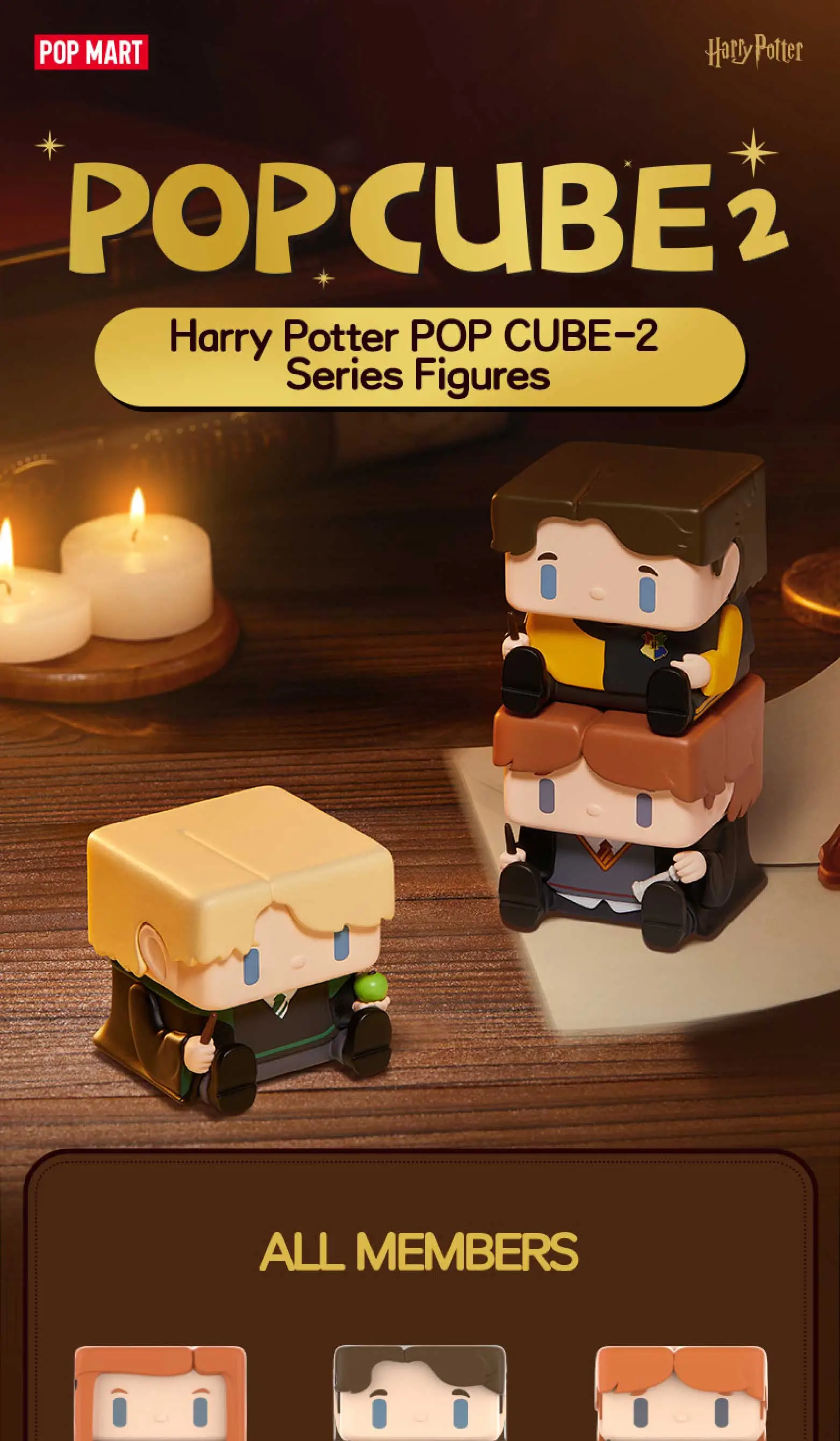 Harry Potter POP CUBE-2 Series Figures - POP MART (Ireland)
