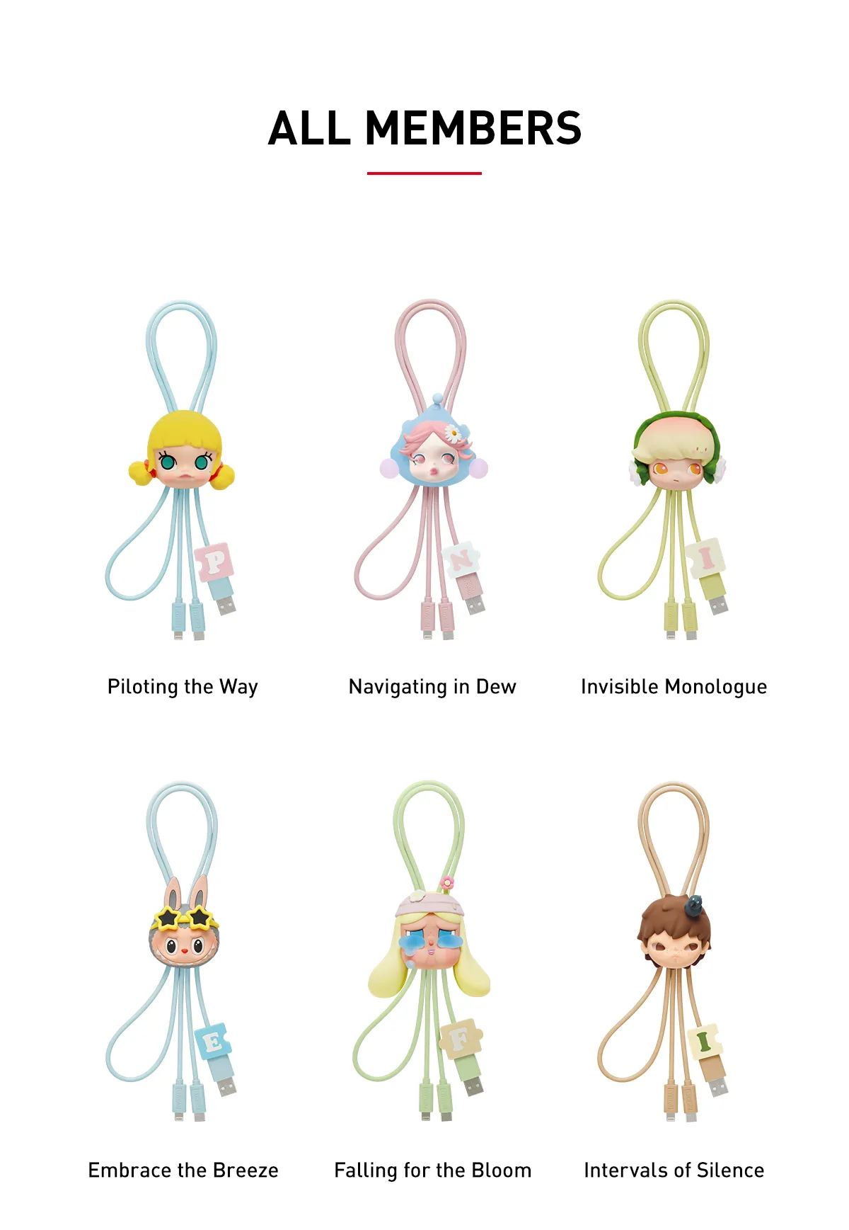 Hand in Hand Series-2 in 1 Cable Blind Box - POP MART (Philippines)