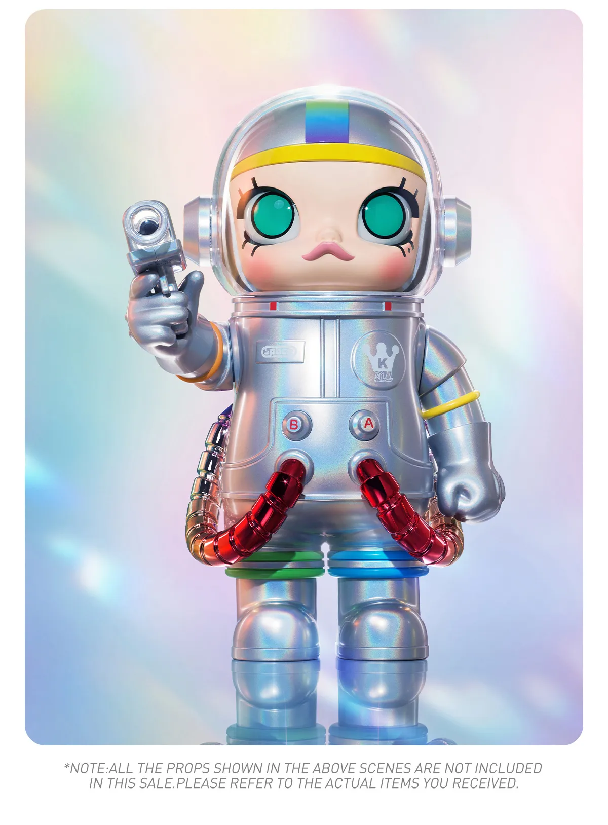MEGA SPACE MOLLY 400% Rainbow 2.0 - POP MART (Australia)