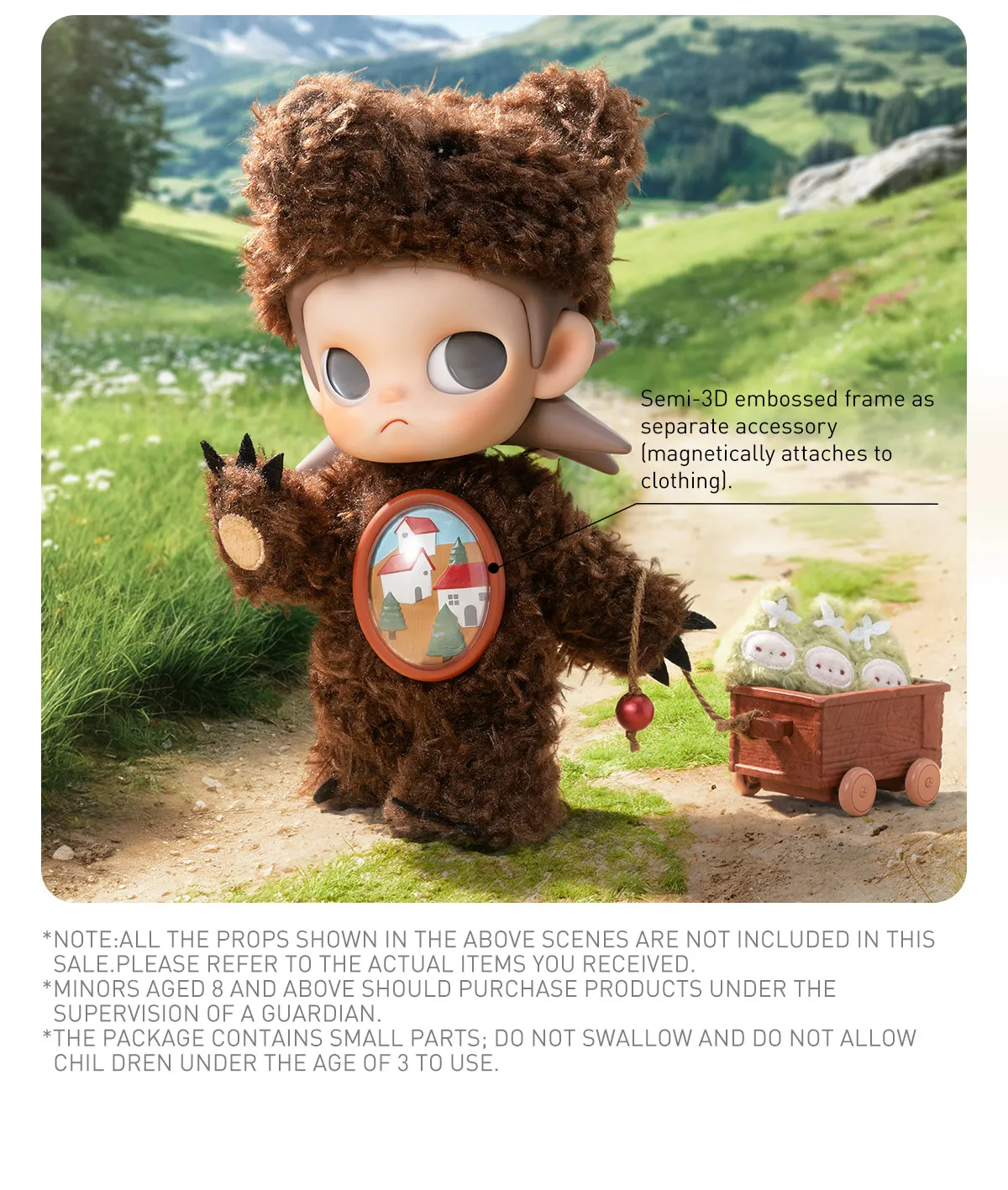 Zsiga Dream Destination 1/8 Action Figure - POP MART (United Kingdom)