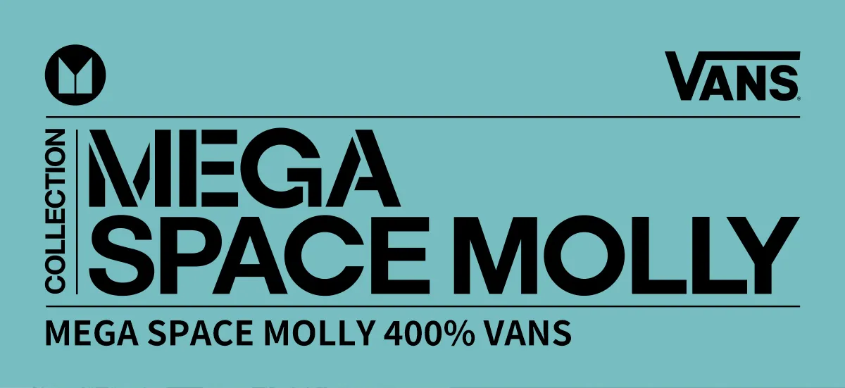 MEGA SPACE MOLLY 400% VANS - POP MART (Japan)