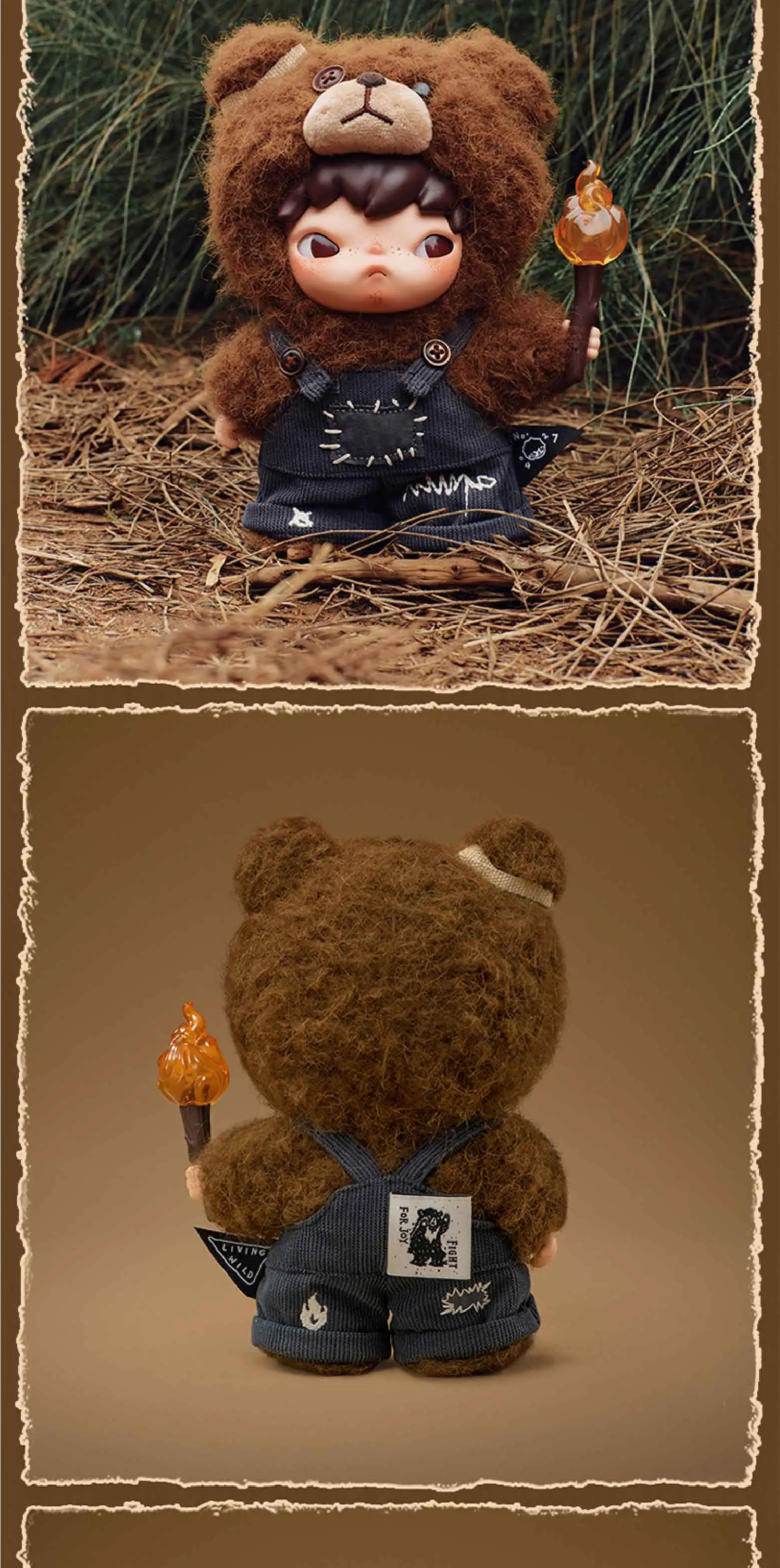 Hirono Living Wild – Fight For Joy Plush Doll - POP MART (Philippines)