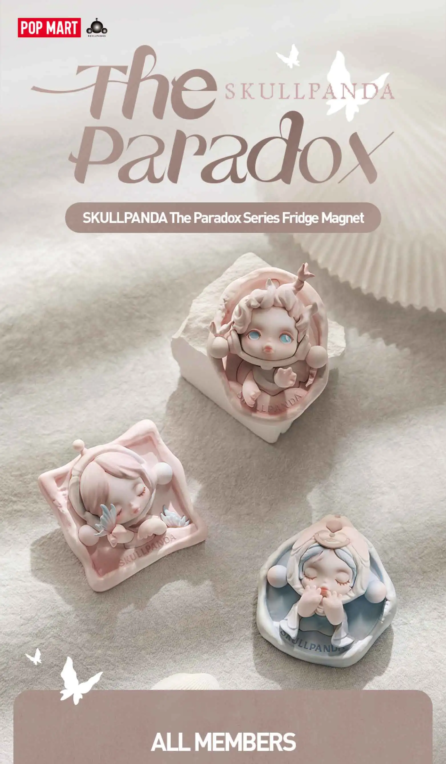 SKULLPANDA The Paradox Series Fridge Magnet - POP MART (Australia)