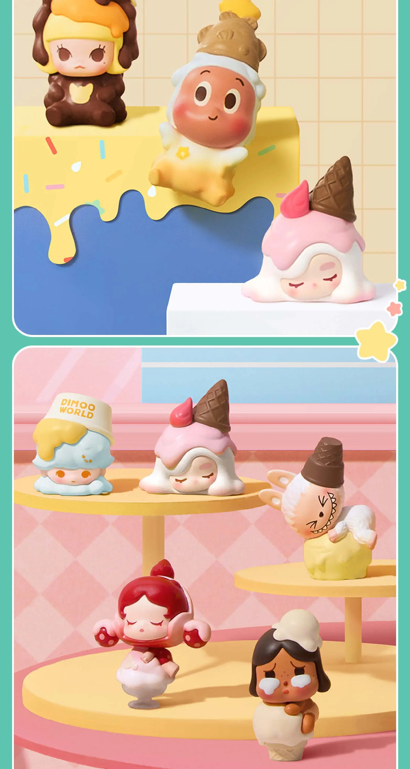 POP BEAN Ice Cream Series Box Set - POP MART (Portugal)