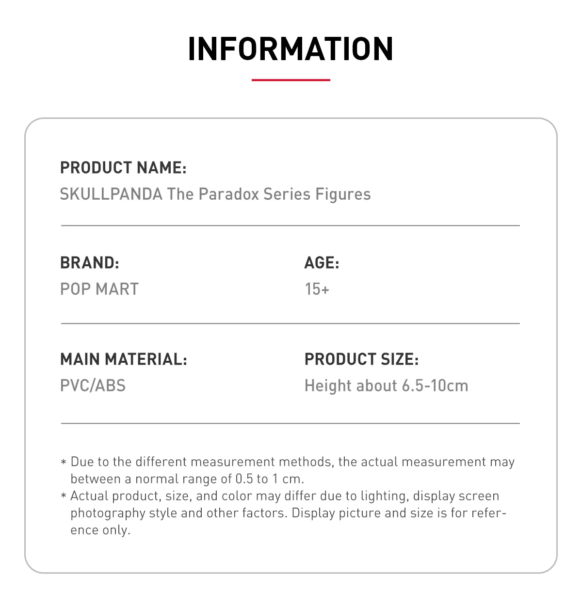 SKULLPANDA The Paradox Series Figures - POP MART (Philippines)