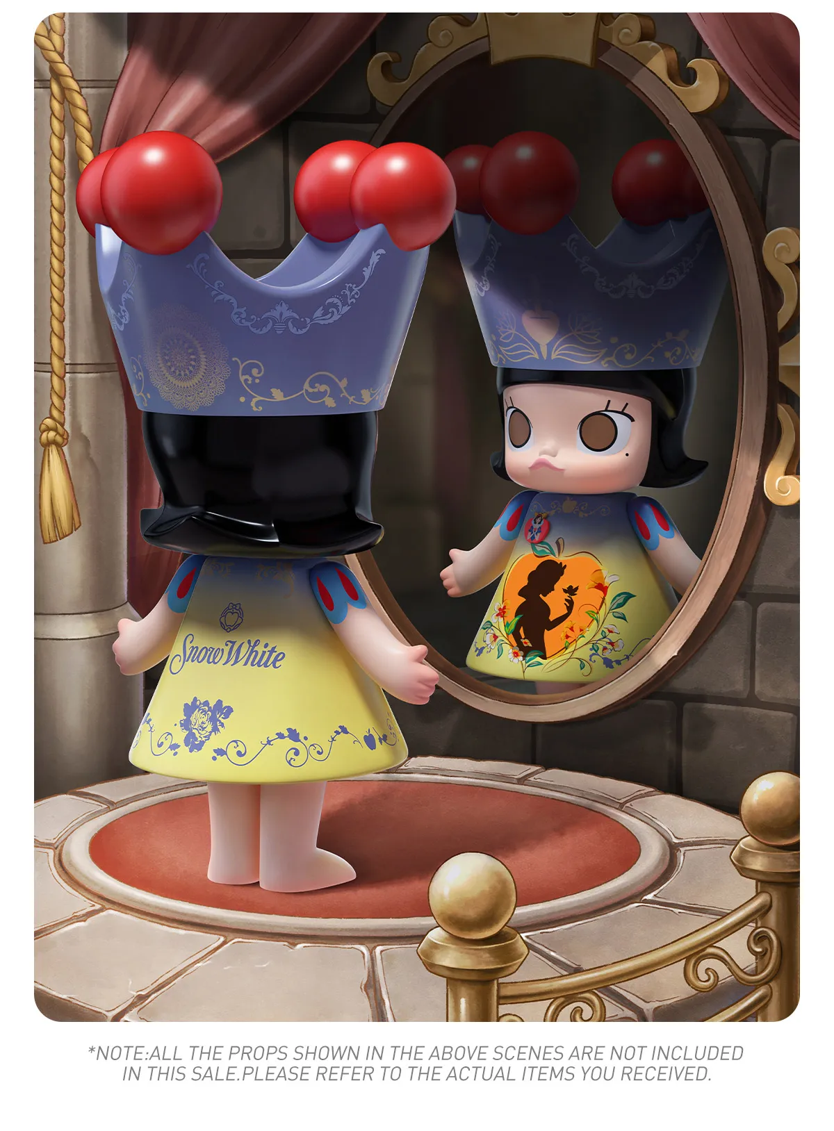 MEGA ROYAL MOLLY 1000% Snow White - POP MART (Singapore)