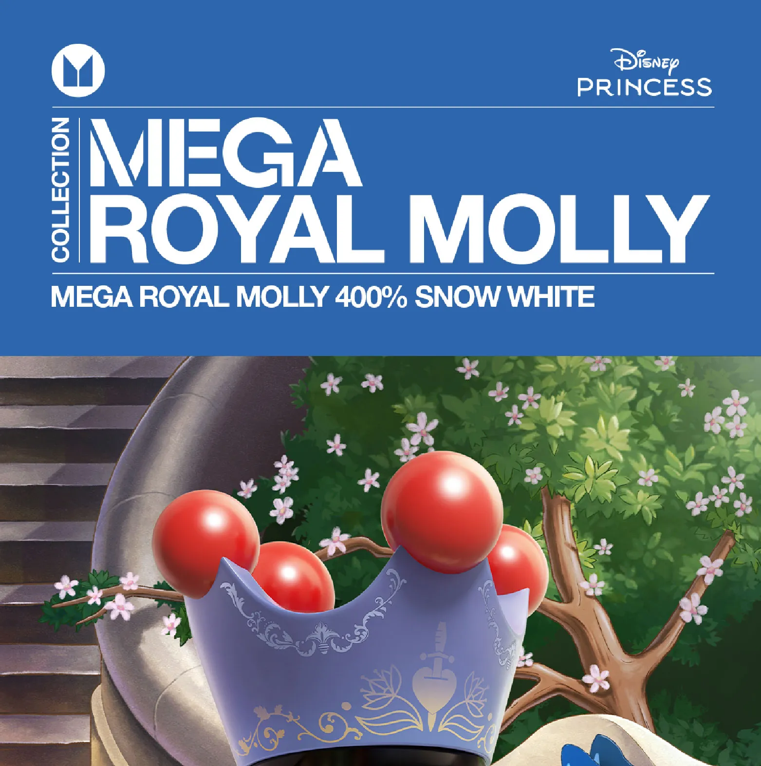 MEGA ROYAL MOLLY 400% Snow White - POP MART (France)
