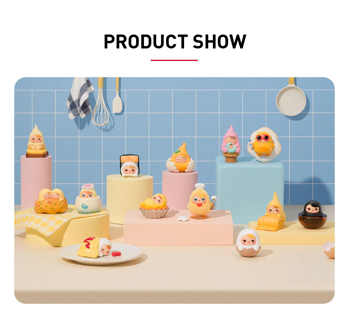 PUCKY Egg Beanie Series Figures - POP MART (New Zealand)