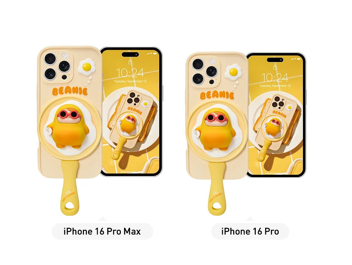 PUCKY Egg Beanie Series-Phone Case for iPhone - POP MART (Portugal)