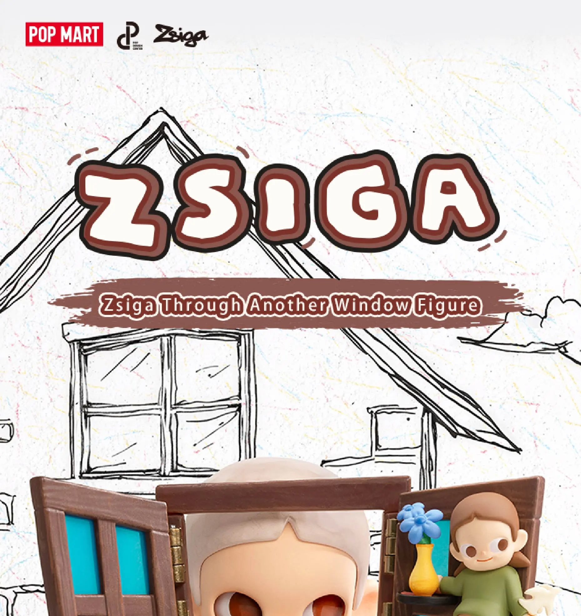 Zsiga Through Another Window Figure - POP MART (Switzerland)