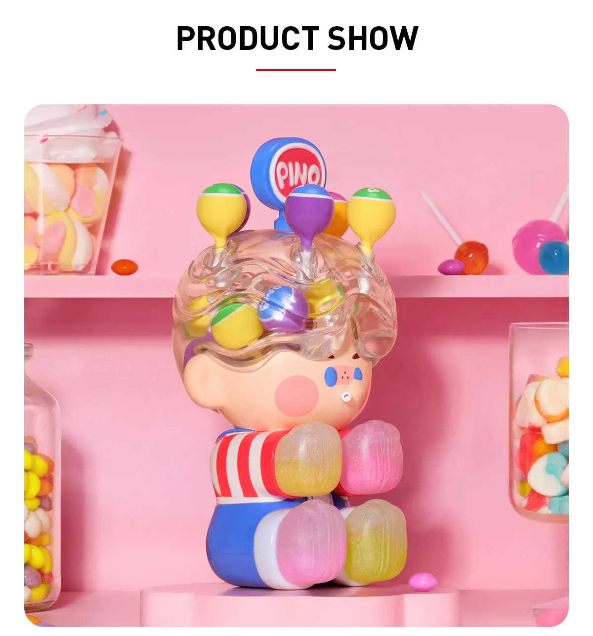 PINO JELLY Lollipop Figurine - POP MART (Italy)