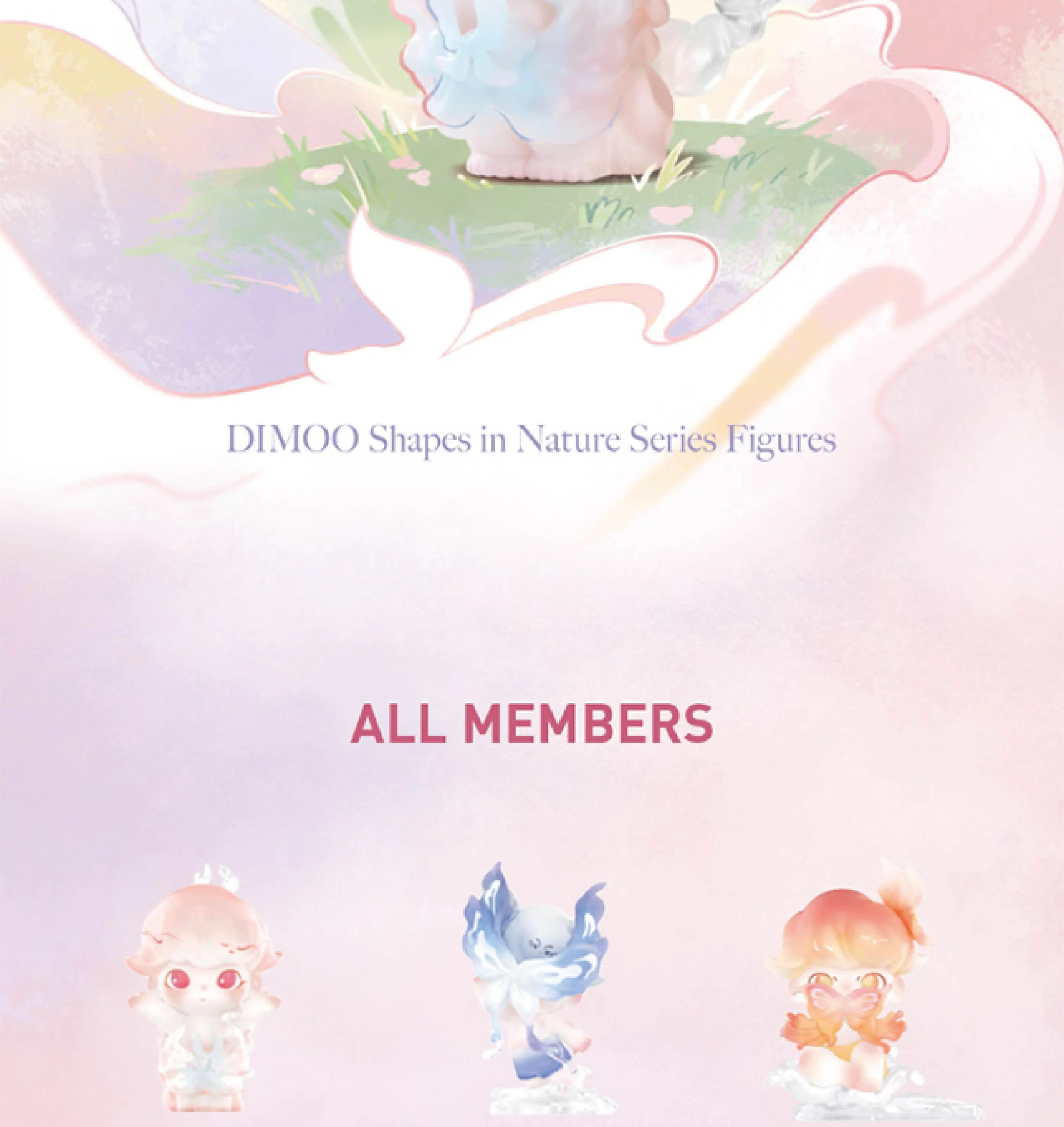 DIMOO Shapes in Nature Series Figures - POP MART (Spain)