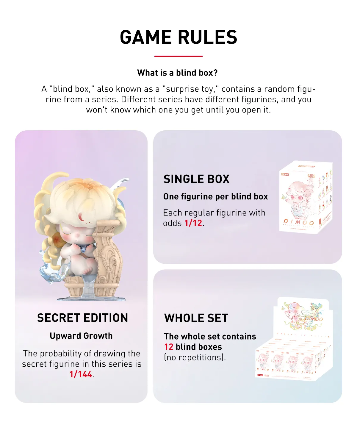 DIMOO Shapes in Nature Series Figures - POP MART (Malaysia)