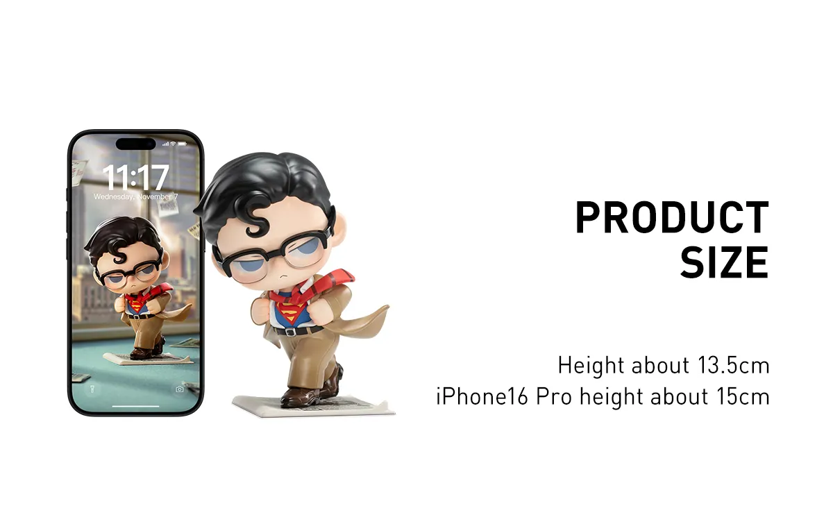 Superman KUBO Figurine - POP MART (Sweden)