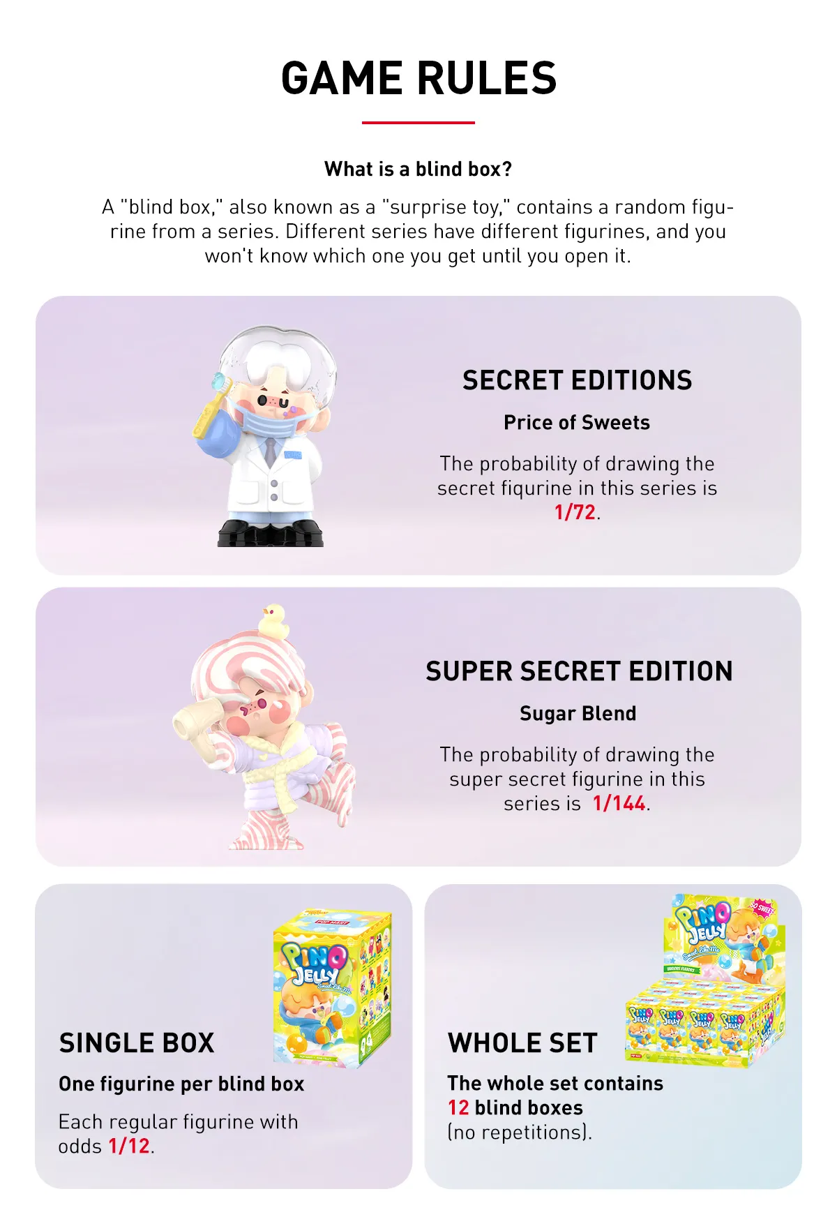 POP NOW:PINO JELLY Sweet Like Me Series Figures - POP MART (Philippines)