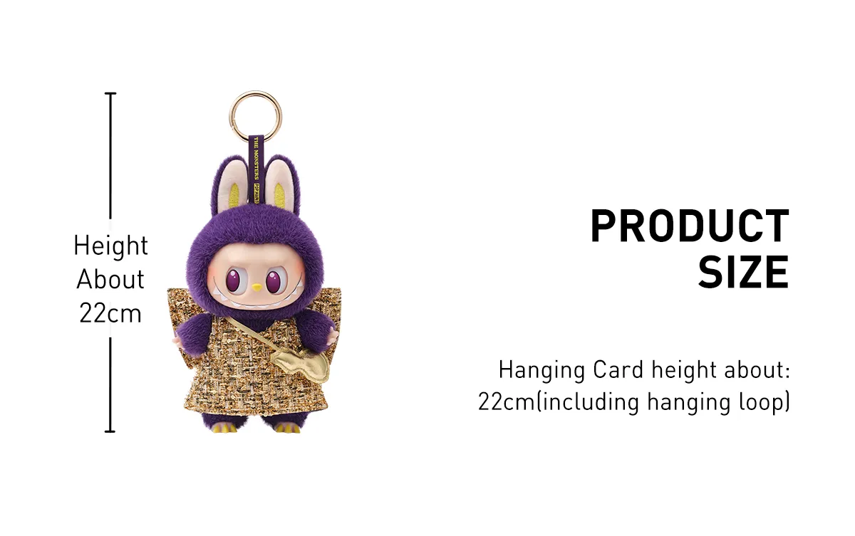 LABUBU × PRONOUNCE - WINGS OF FORTUNE Vinyl Plush Hanging Card - POP ...