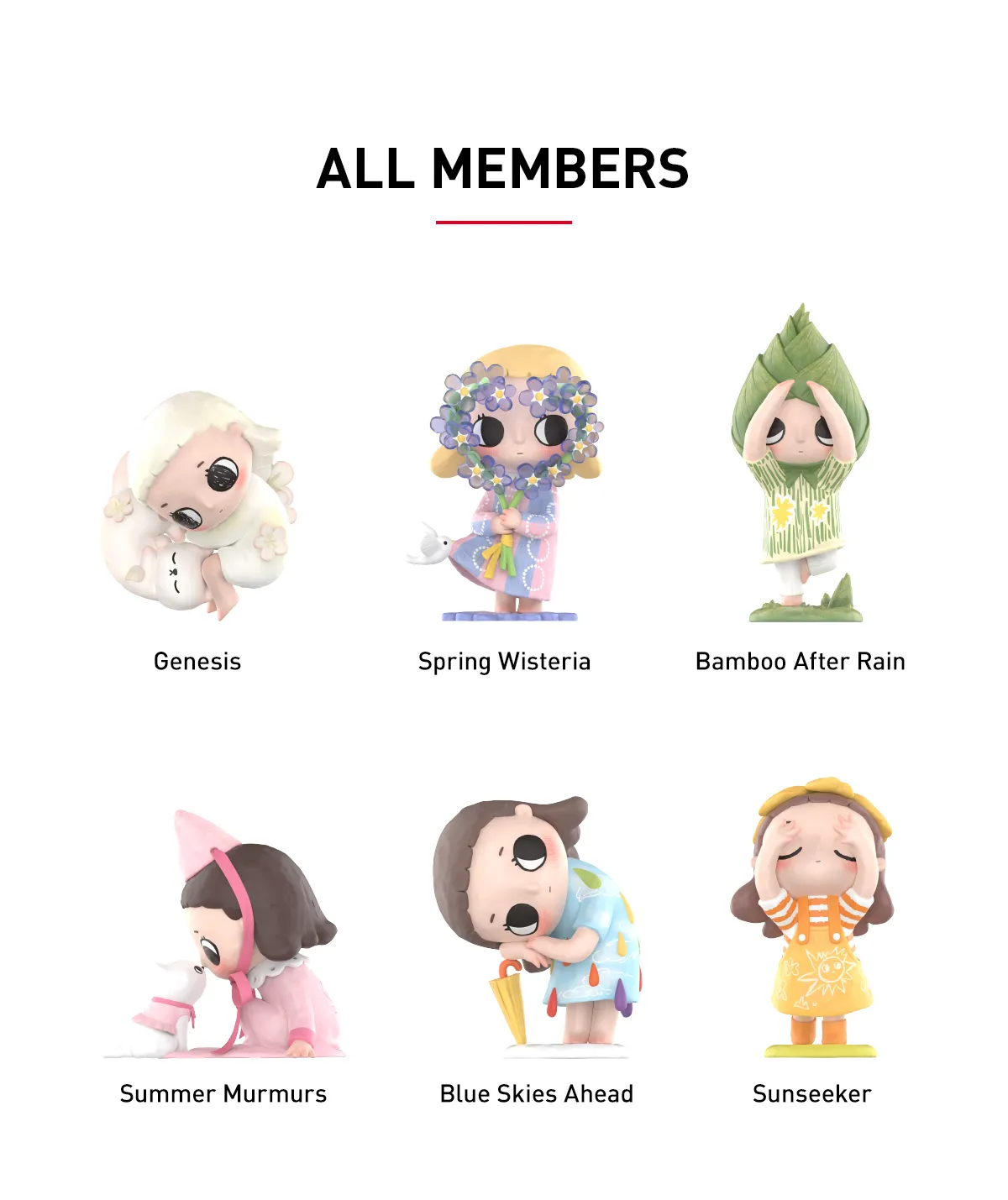 POP NOW:Nyota I Am the Seasons Series Figures - POP MART (Malaysia)