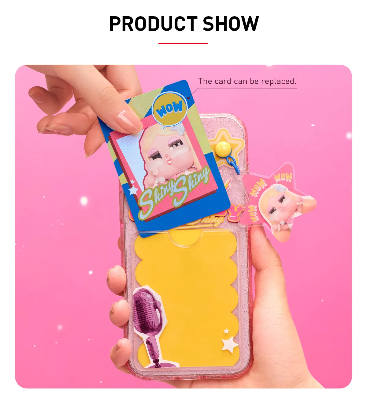 CRYBABY SHINY SHINY Series-Phone Case for iPhone 16 Pro Max - POP MART ...