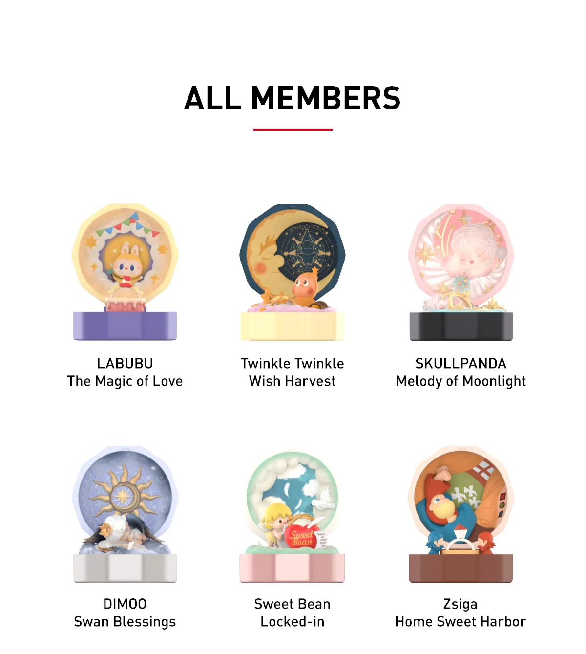 Romantic Ring Box Series 4 Scene Sets - POP MART (Germany)