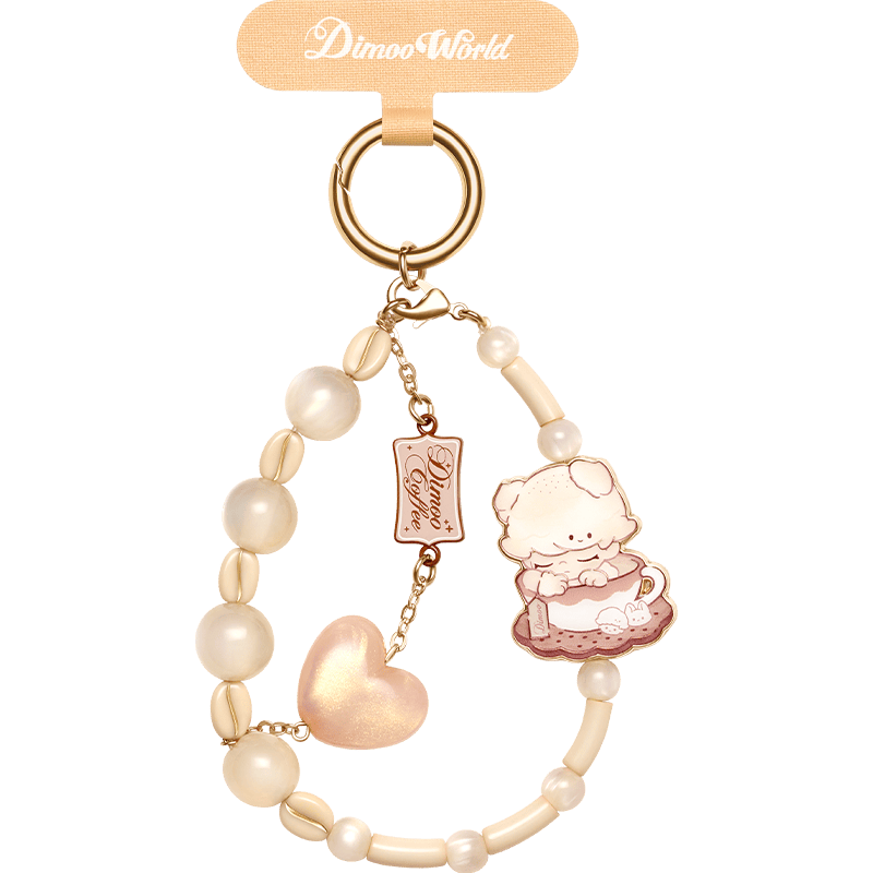 DIMOO Crush on Coffee Series-Phone Charm Blind Box - POP MART (South Korea)