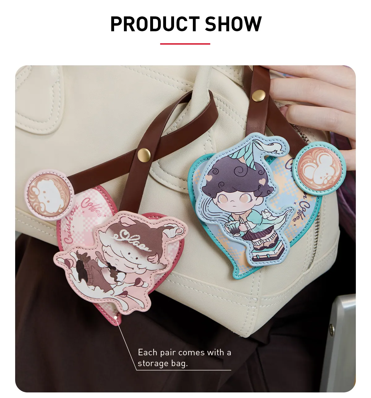 DIMOO Crush on Coffee Series-Sachet Pendant Set - POP MART (Singapore)