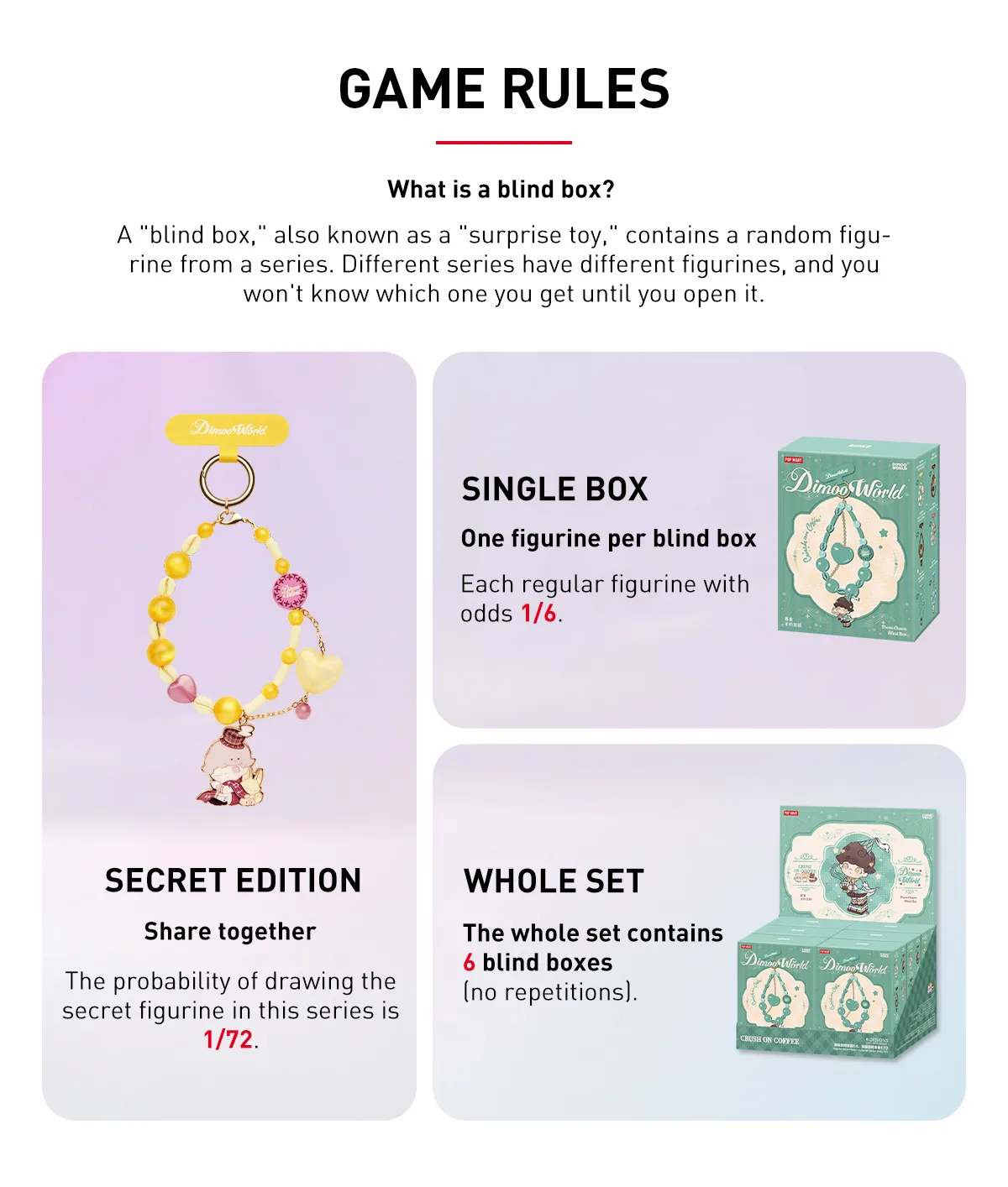 DIMOO Crush on Coffee Series-Phone Charm Blind Box - POP MART (South Korea)