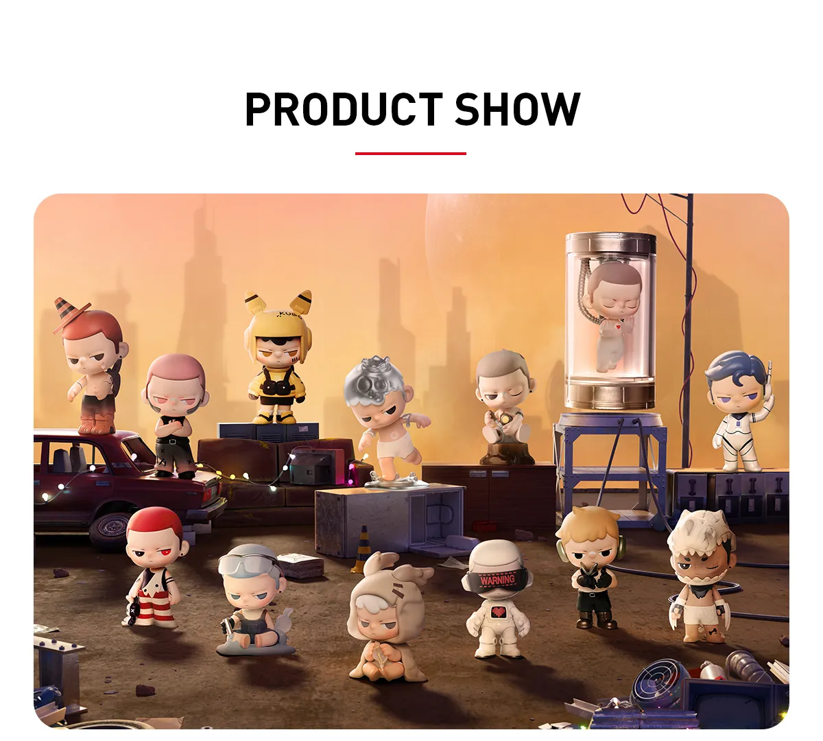 KUBO City of Sunset Series Figures - POP MART (Spain)