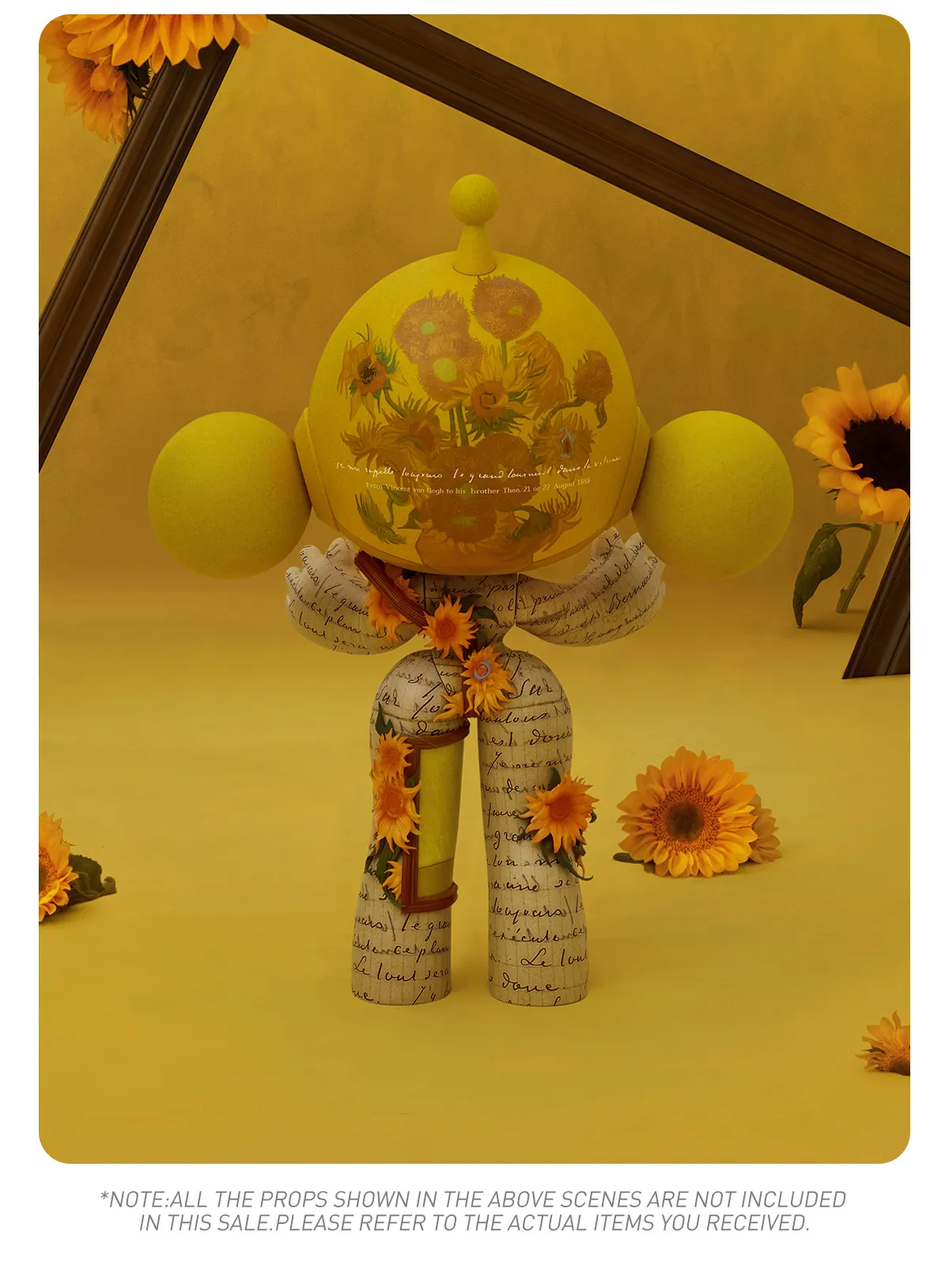 MEGA α SKULLPANDA 400% Van Gogh Museum Sunflowers - POP MART (Philippines)