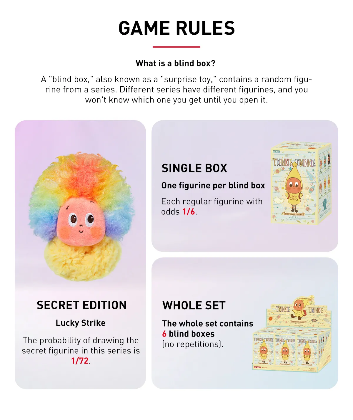 Twinkle Twinkle Sweet Dreams Forecast Series-Plush Pendant Blind Box ...