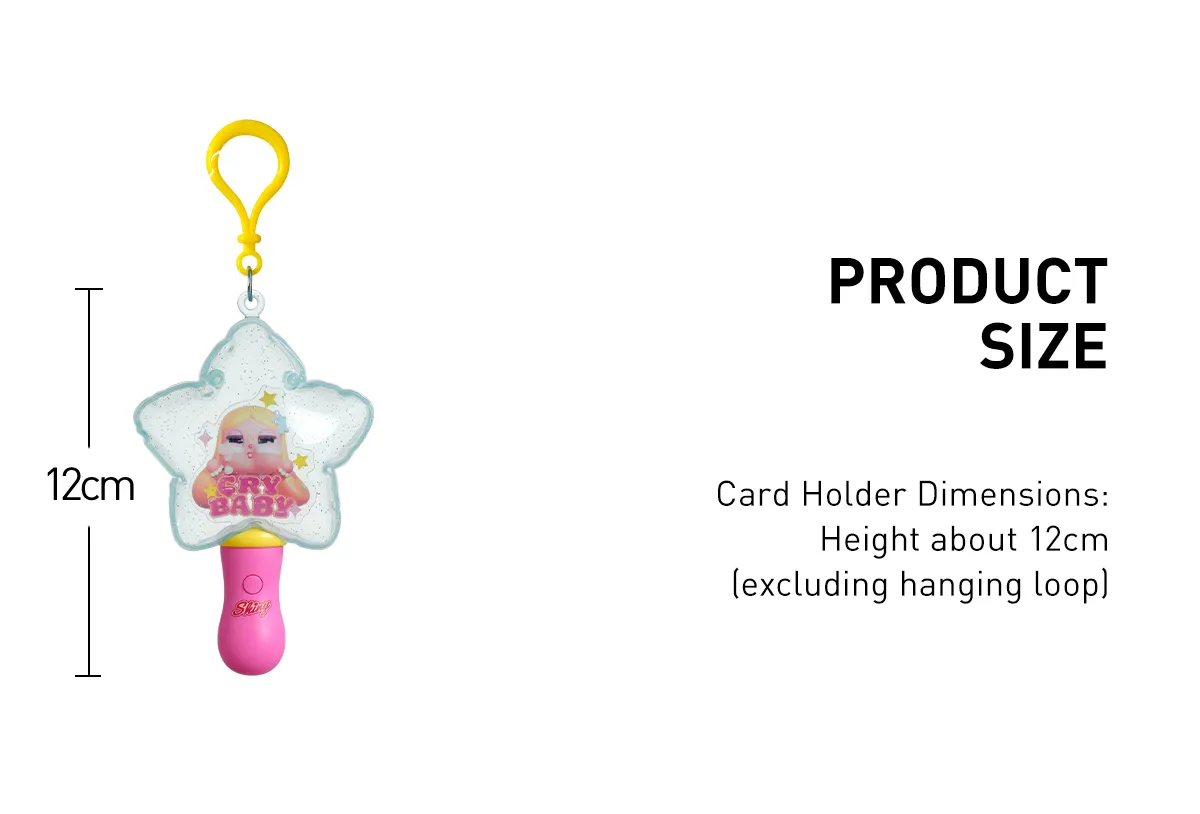 CRYBABY SHINY SHINY Series-Luminous Pendant Blind Box - POP MART (South ...