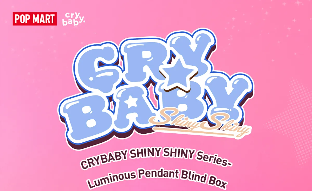 CRYBABY SHINY SHINY Series-Luminous Pendant Blind Box - POP MART (Malaysia)