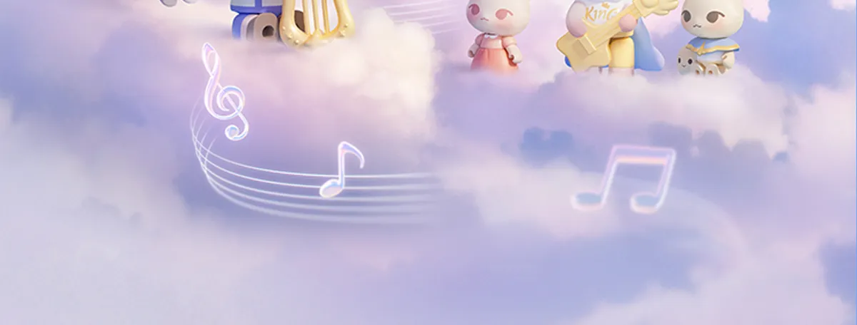 DIMOO Dream Melody Series Blocks - POP MART (France)