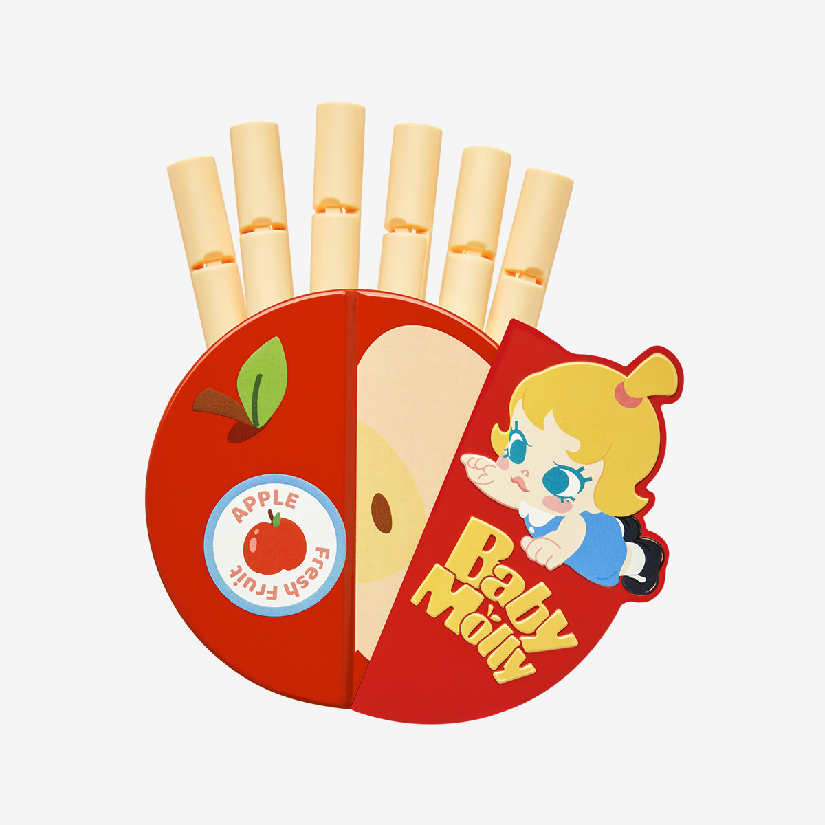 Baby Molly Fruity Aroma Series-Magnetic Sealing Clip Storage Box Set - POP MART (Italy)