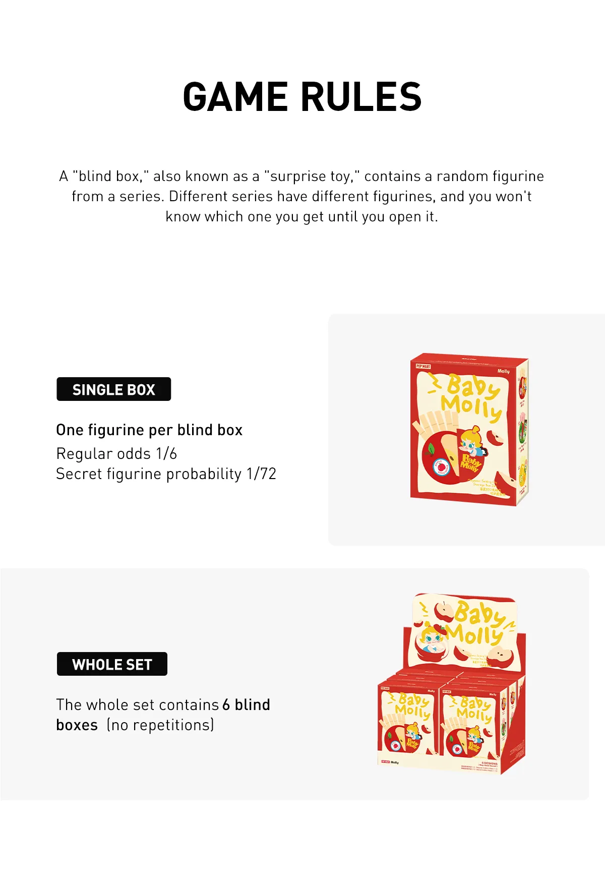 POP NOW:Baby Molly Fruity Aroma Series-Magnetic Sealing Clip Storage Box Set - POP MART (Australia)