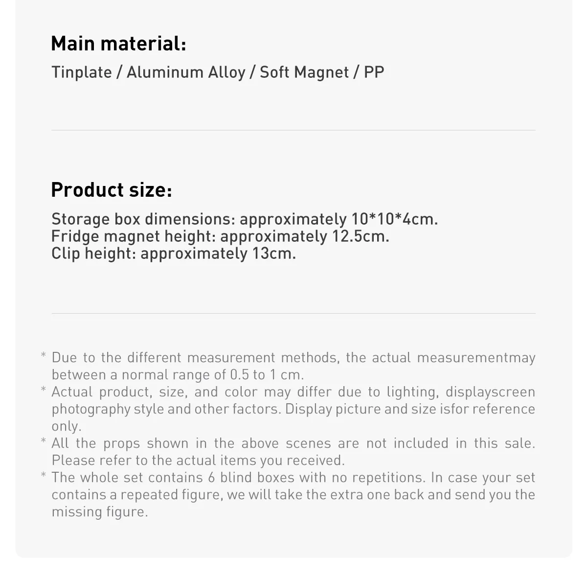 POP NOW:Baby Molly Fruity Aroma Series-Magnetic Sealing Clip Storage Box Set - POP MART (Singapore)