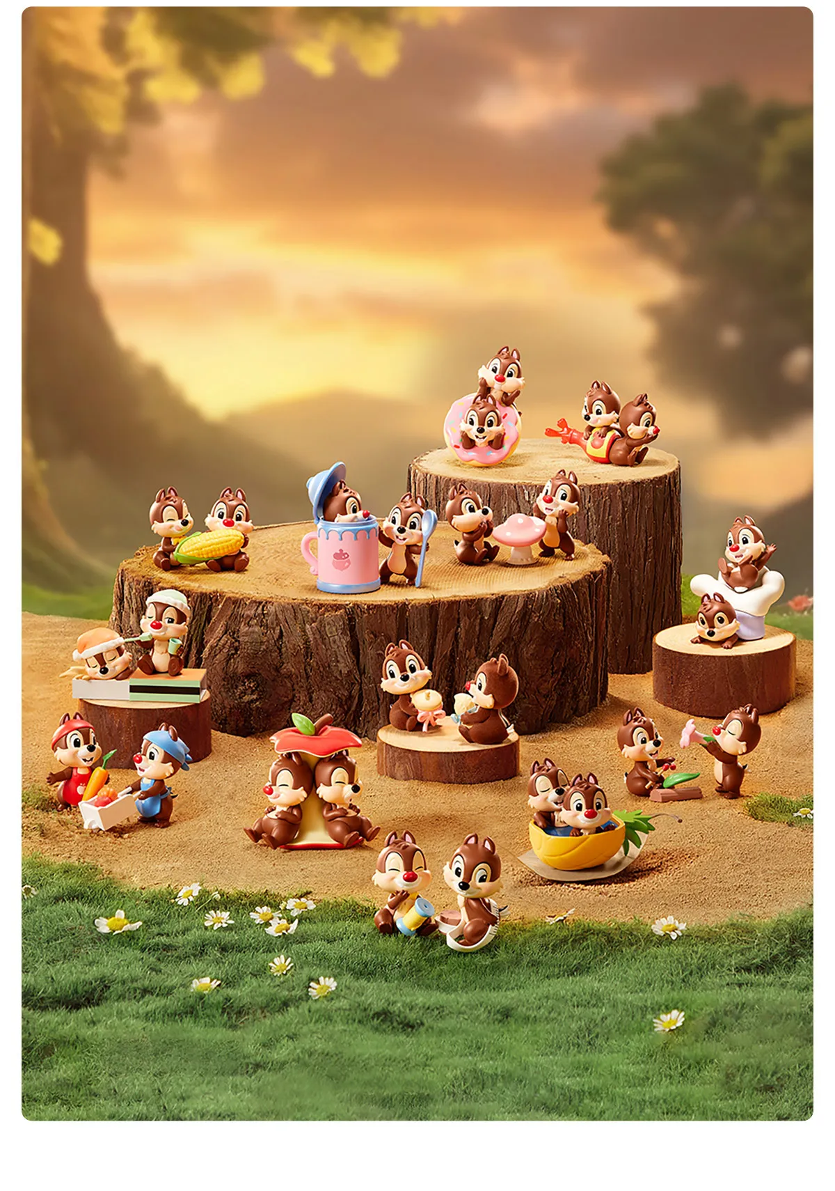 Disney Chip 'N' Dale Fun-loving Brothers Series Figures - POP MART ...