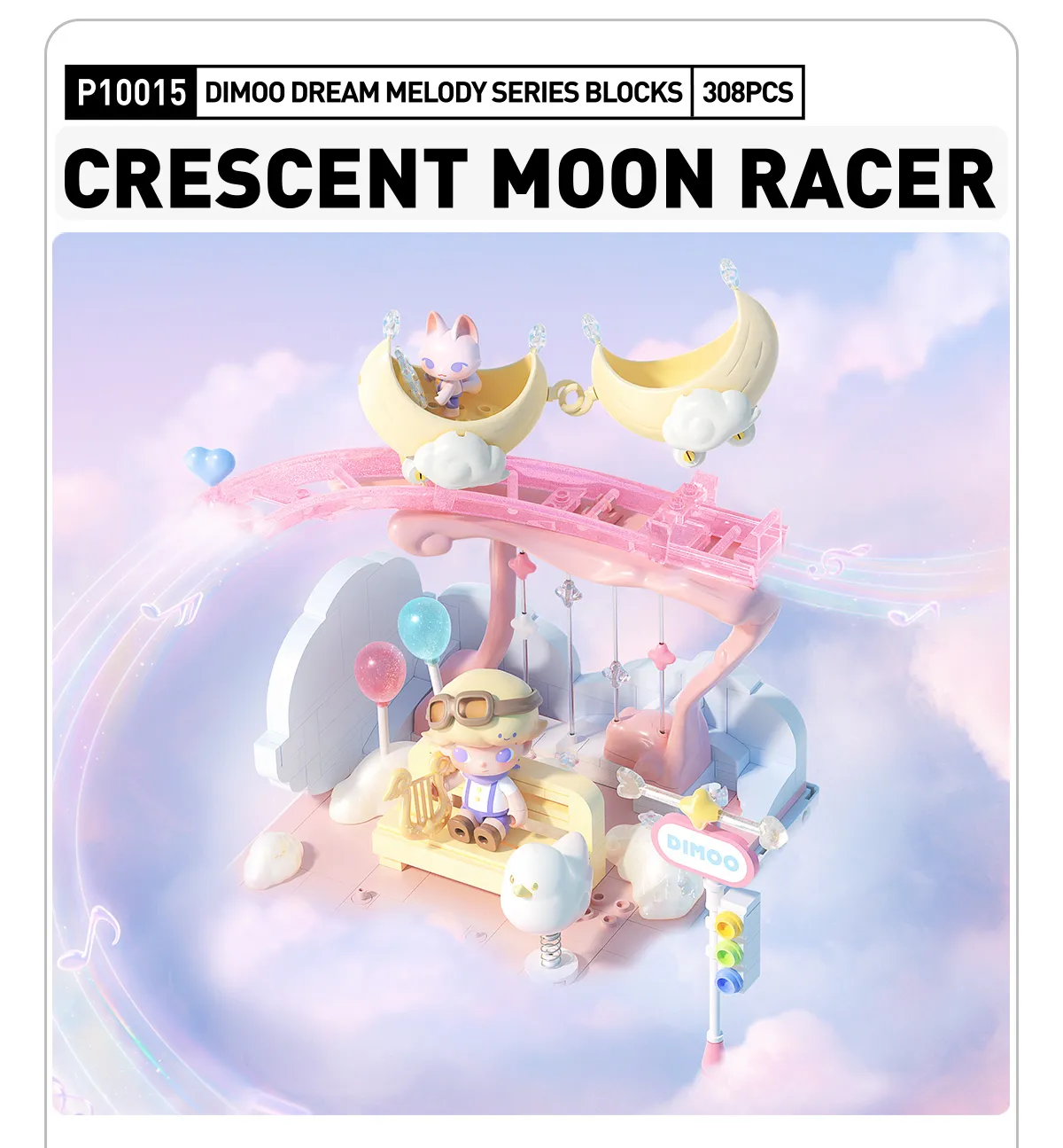 DIMOO Dream Melody Series Blocks - POP MART (Vietnam)