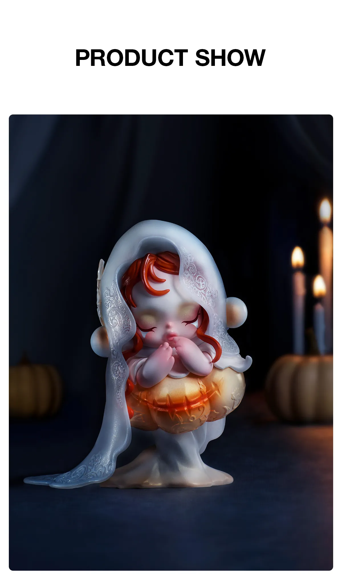 SKULLPANDA Covenant of the White Moon Figure - POP MART (South Korea)