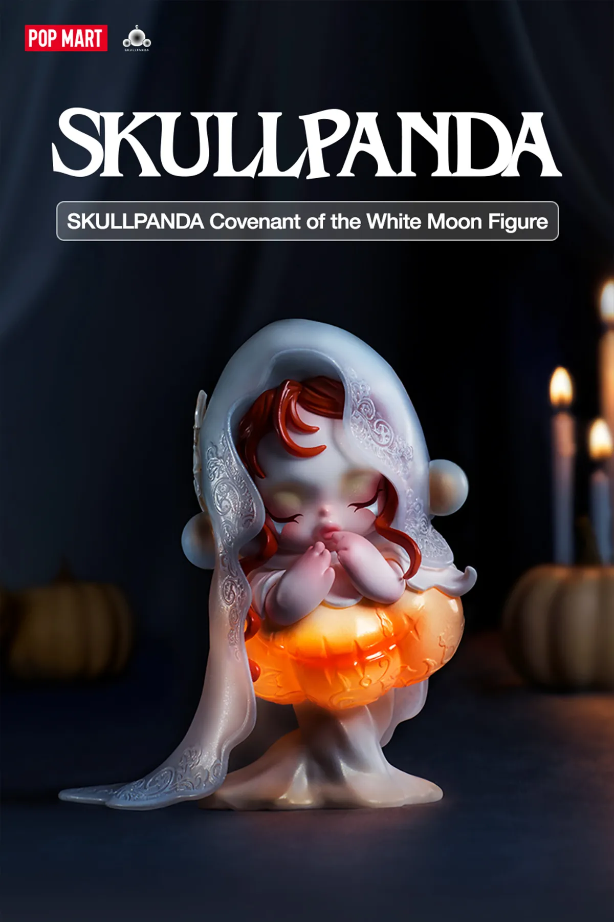 SKULLPANDA Covenant of the White Moon Figure - POP MART (France)